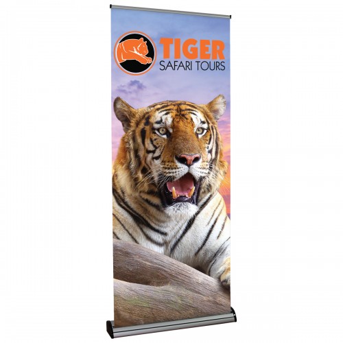 Banner Bug Retractable Banner Stand - 47"W x 86"H
