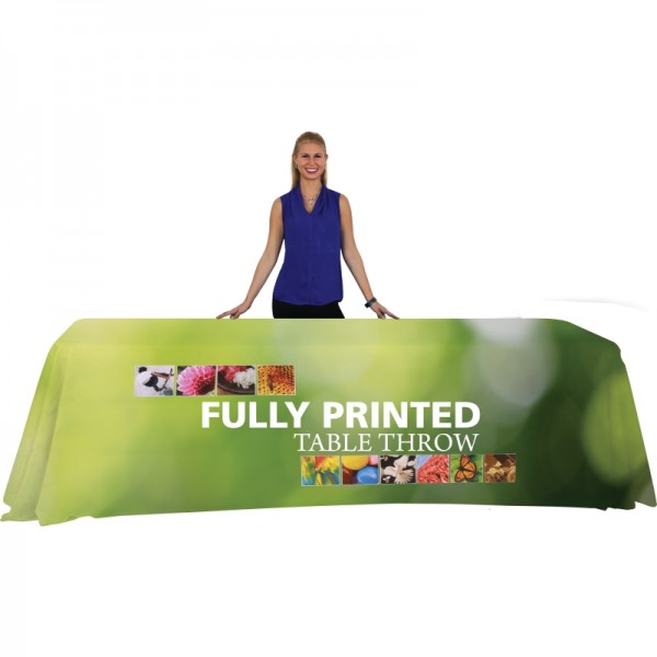 8ft Trade Show Tablecloth