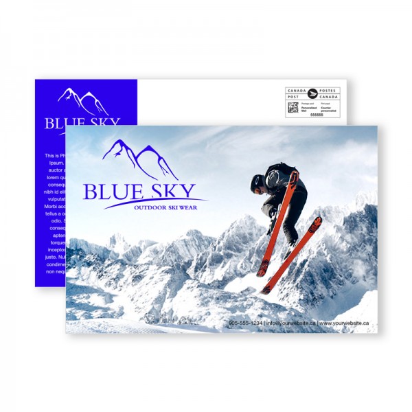 6 x 9 Double Sided Full Colour Post Cards in Toronto, Ontario, Canada