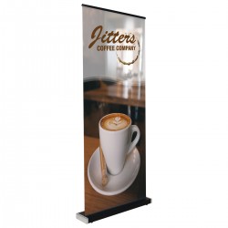 Banner Bug Retractable Banner Stand in Toronto- 33"W x 86"H