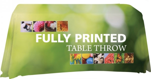 4 Ft Economy Trade Show Tablecloth