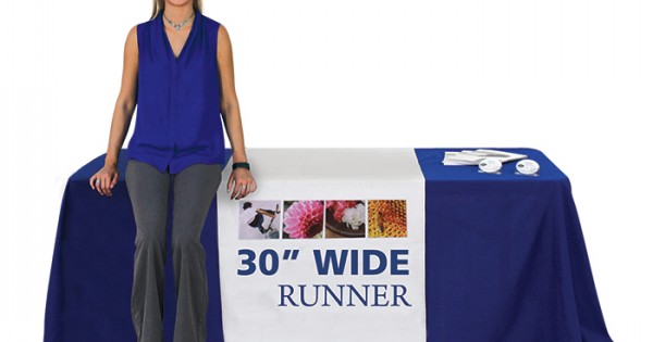 30" Trade Show Table Runner