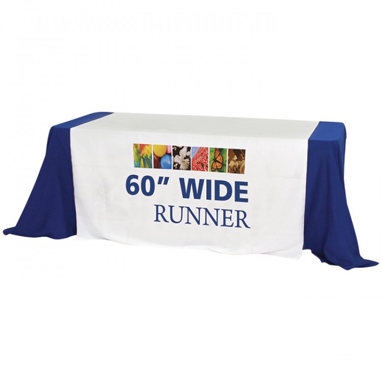 60" Economy Trade Show Table Runner