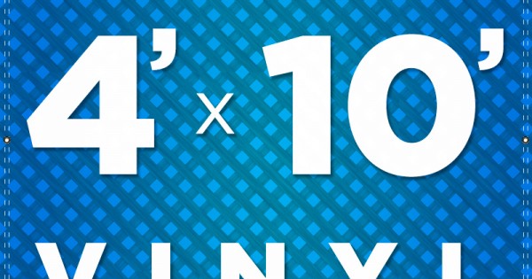 4x10 Mesh Vinyl Banners in Toronto, ON Canada