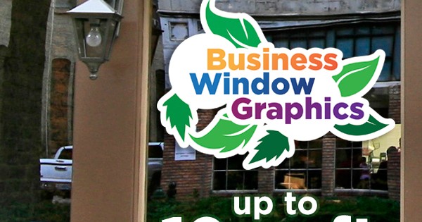 Business Window Graphics Toronto - up to 10 square feet
