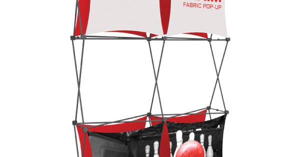 5FT Wide Multi-Panel Fabric Trade Show Display Kit 2