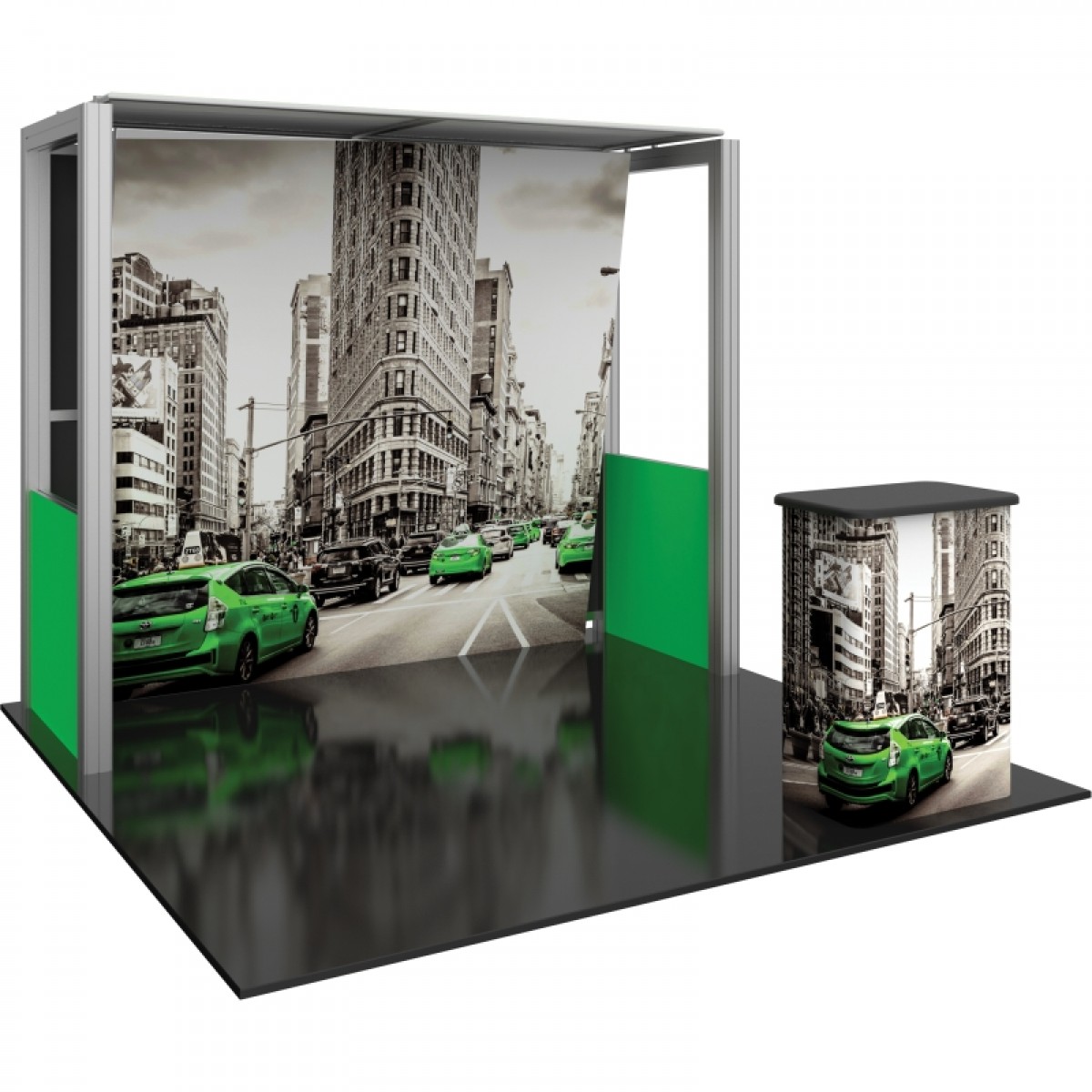 10ft Hybrid Modular Tradeshow Display Kit 4