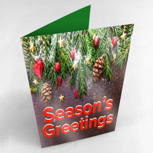 5" x 7" Glossy Custom Printed Greeting Cards