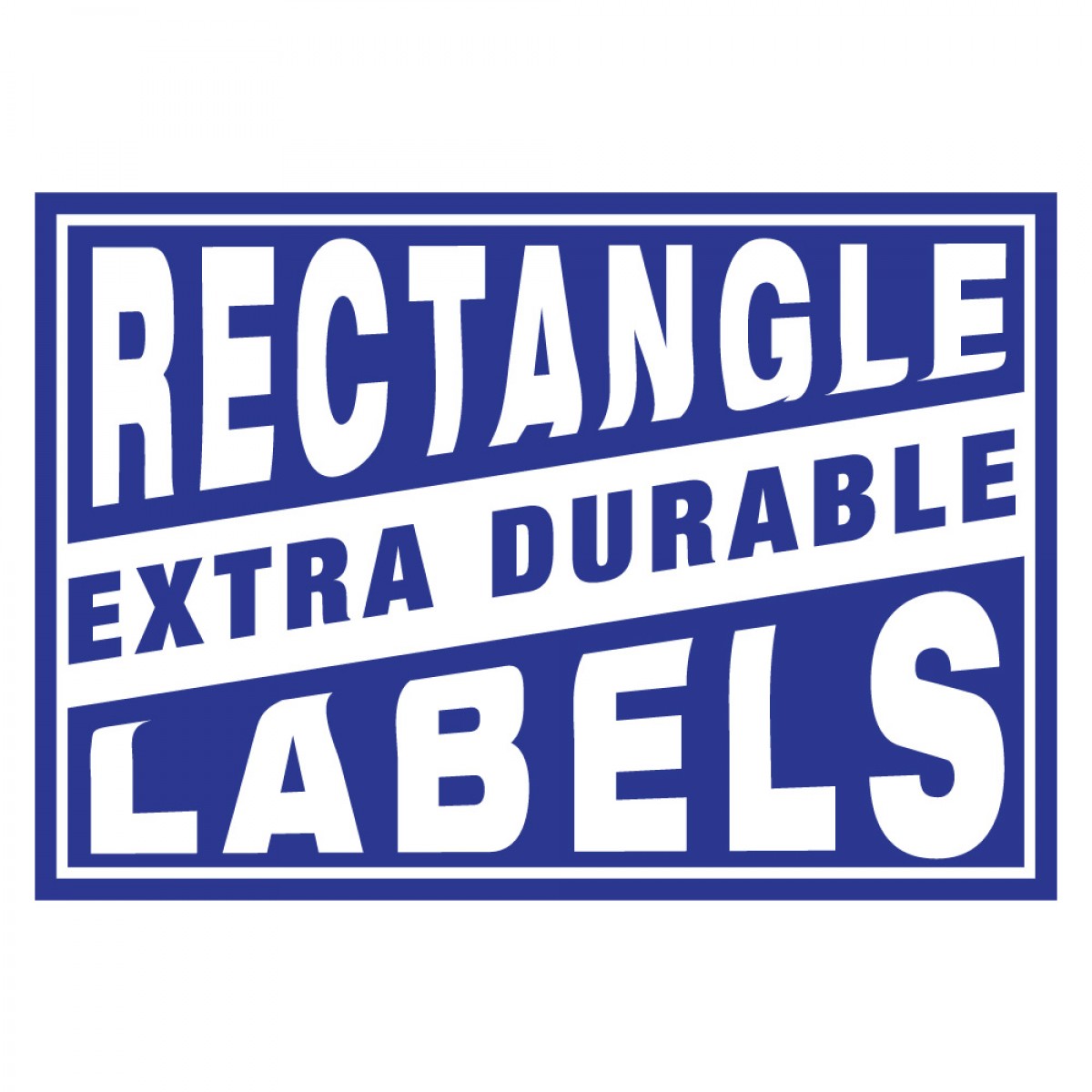 Rectangle Extra Durable Labels, D2-SCEXTRAD-R1