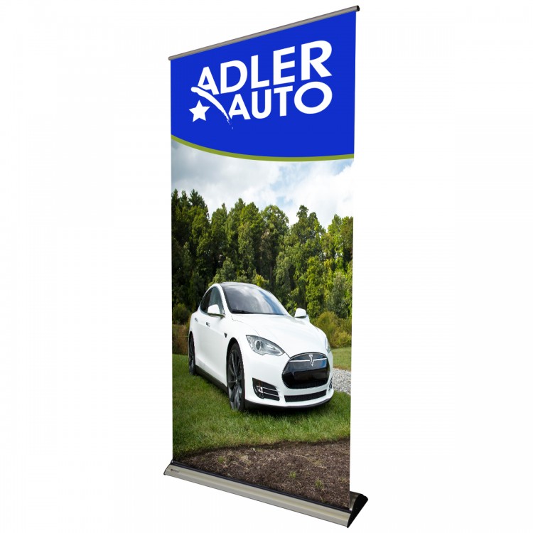 Banner Bug Retractable Banner Stand in Toronto - 39"W x 86"H