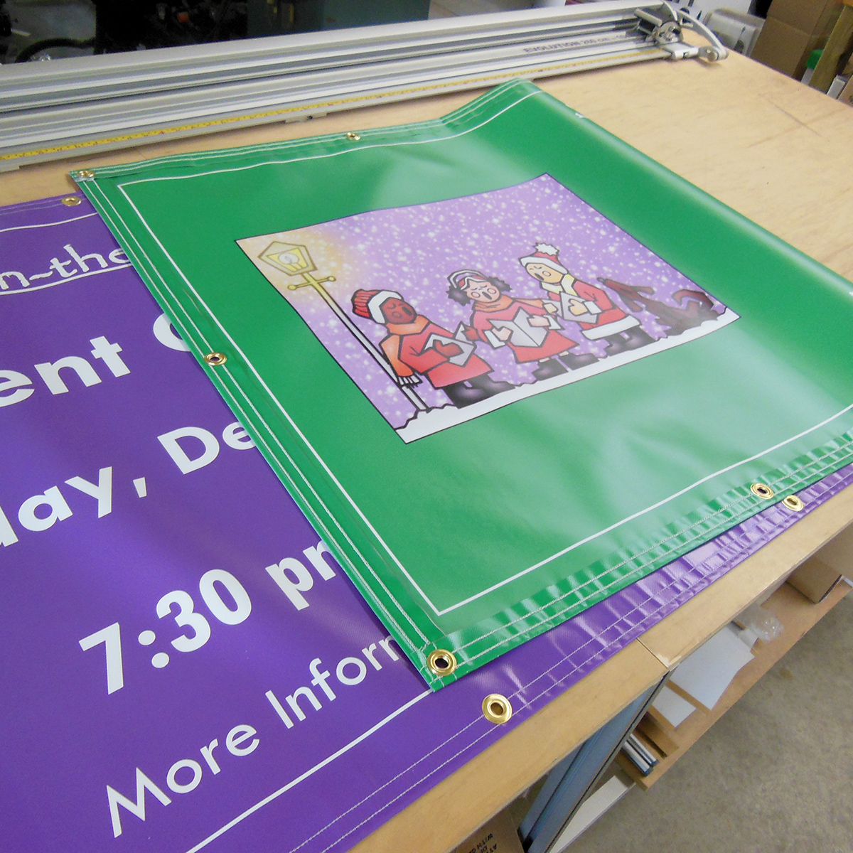2x4 Full Colour double sided Vinyl Banners in Toronto