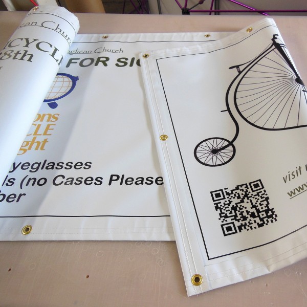 2x4 Full Colour double sided Vinyl Banners in Toronto